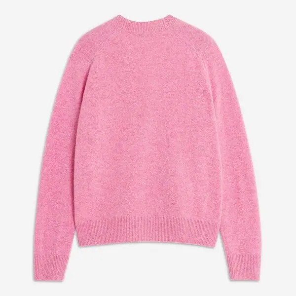 Maison Kitsuné Baby Fox Boxy Cardigan - Pale Rose - 15% Off